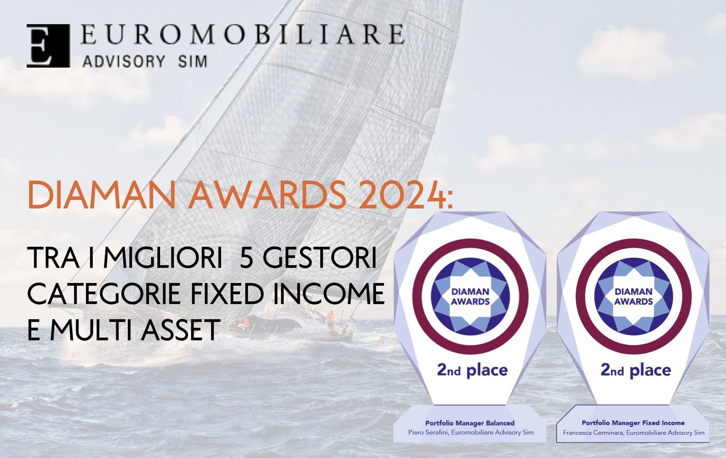 Diaman Awards 2024: EASIM tra i migliori 5 Gestori categorie Fixed ...